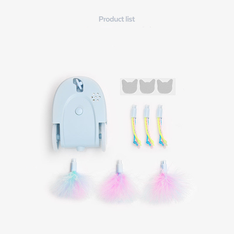 Cat Toy Automatic Cat Tickling Stick – Ziibrasofficial